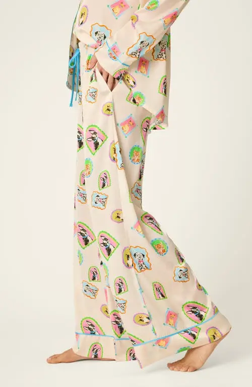 PJ Salvage Picture Purfect Wide Leg Pajama Pants