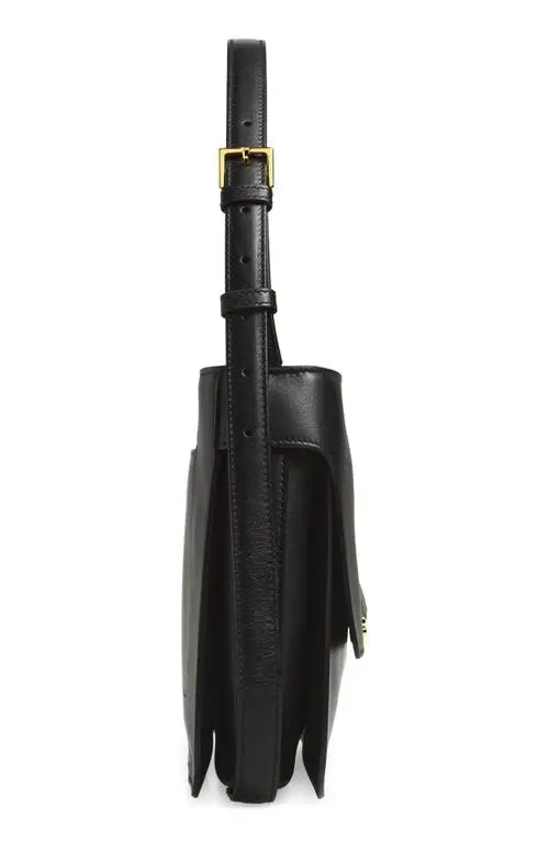 FERRAGAMO Medium Cara Leather Shoulder Bag