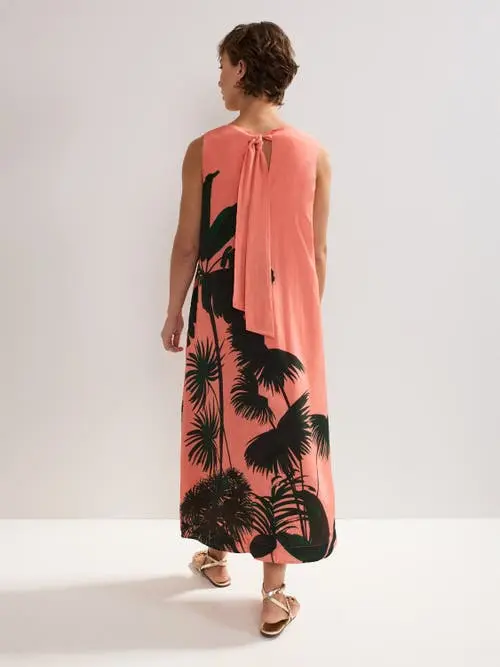 PHASE EIGHT Leila Palm Midi Dress