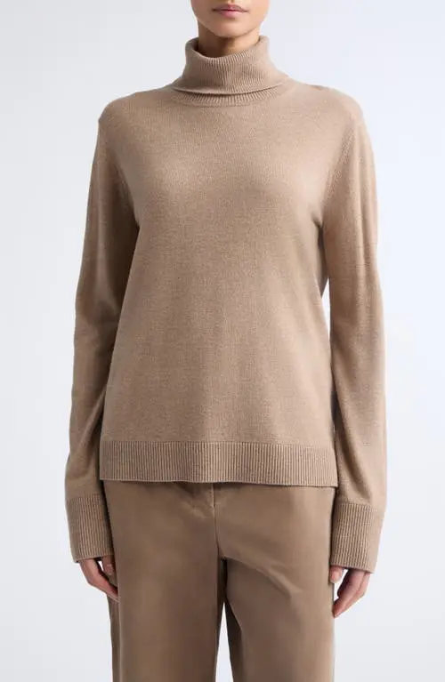 Max Mara Allegra Wool Turtleneck Sweater - Clay