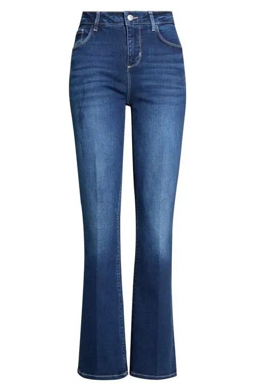 L'Agence Les Petites Selma High Waist Sleek Baby Bootcut Jeans - Columbia