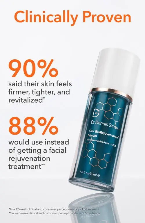DR. DENNIS GROSS SKINCARE Drx Biorejuvenation™ Serum With Collagen Amino Acids + G.n.a - No Color