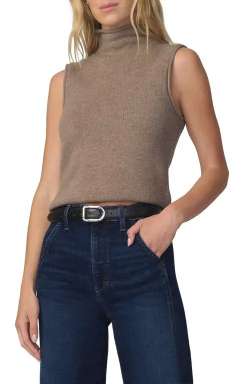 Joe's Jeans Stevie Sleeveless Wool & Yak Hair Sweater - Mink