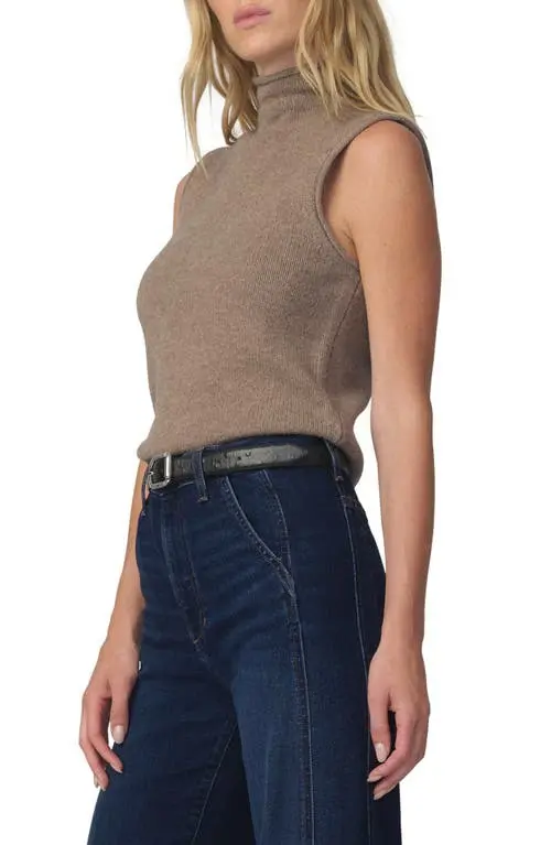 Joe's Jeans Stevie Sleeveless Wool & Yak Hair Sweater - Mink