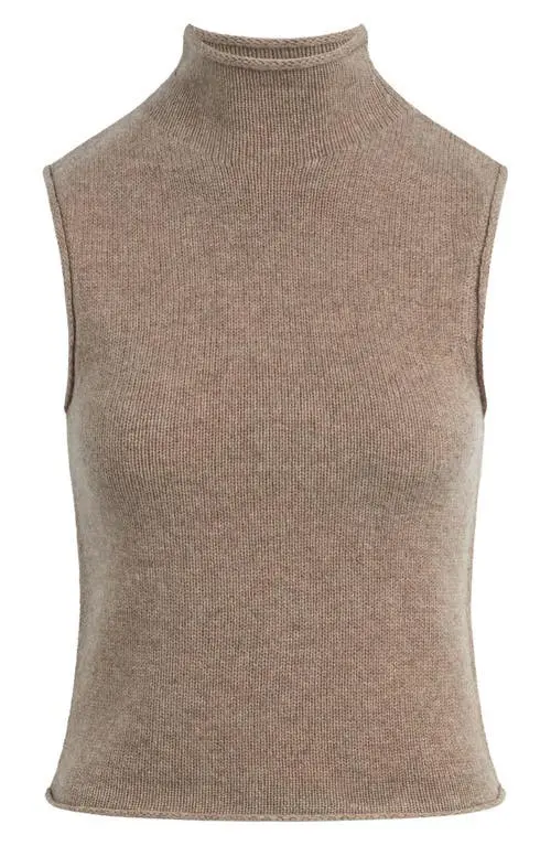 Joe's Jeans Stevie Sleeveless Wool & Yak Hair Sweater - Mink
