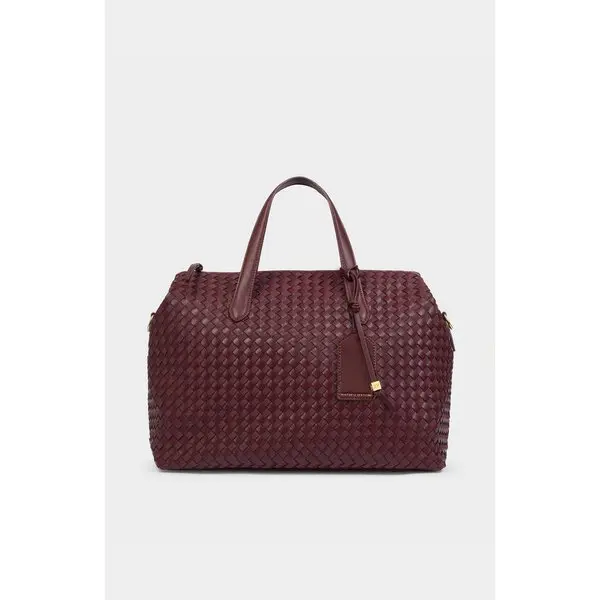 KATIE LOXTON Milan Woven Cabin Bag