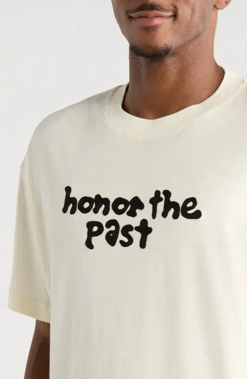 HONOR THE GIFT Honor The Past Cotton Graphic T-shirt