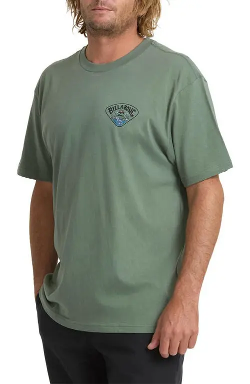 BILLABONG Scenic Arch Adventure Division Loose Fit Short Sleeve Performance Rashguard