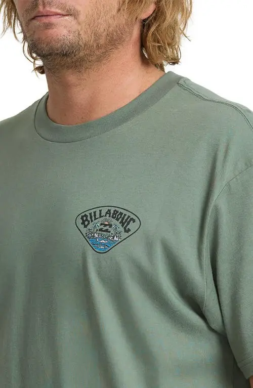 BILLABONG Scenic Arch Adventure Division Loose Fit Short Sleeve Performance Rashguard