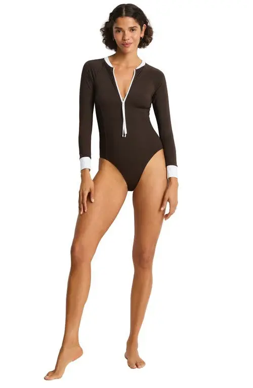 SEA LEVEL De Luxe Long Sleeve Surf Suit