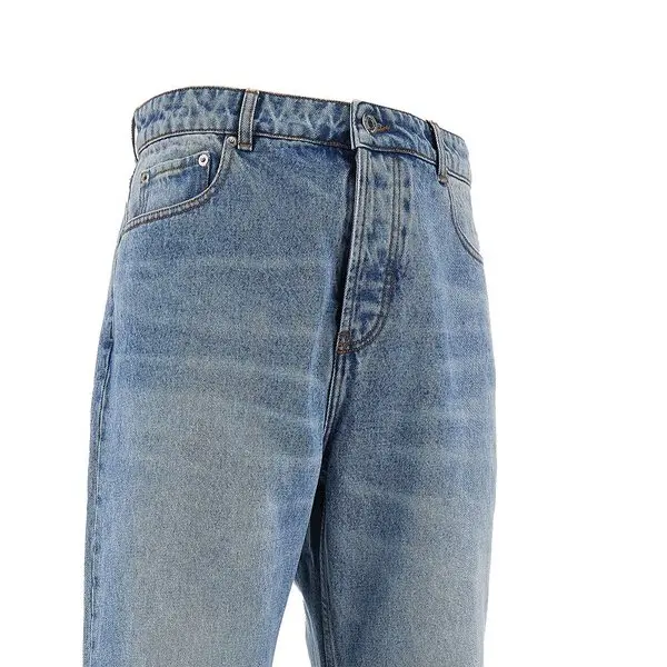 AMI Paris Large Fit Five-pocket Jeans