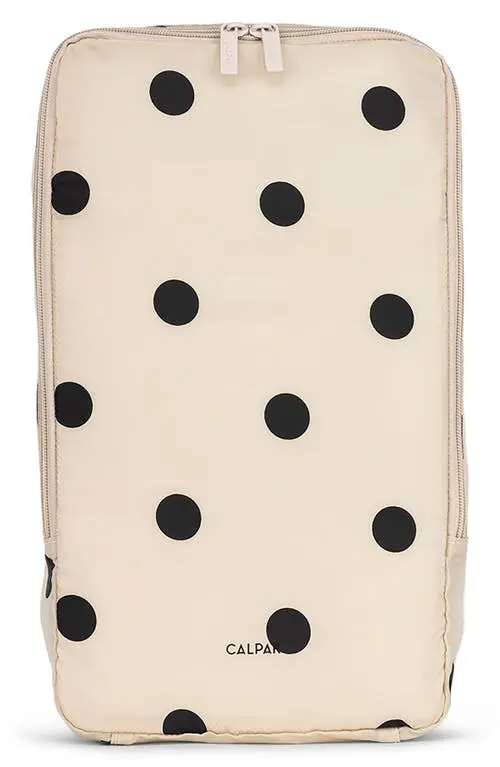 CALPAK Compakt Set Of 2 Shoe Bags - Polka Dot