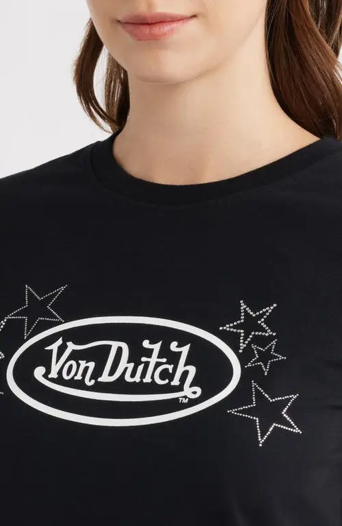 VON DUTCH Logo Graphic Baby Tee