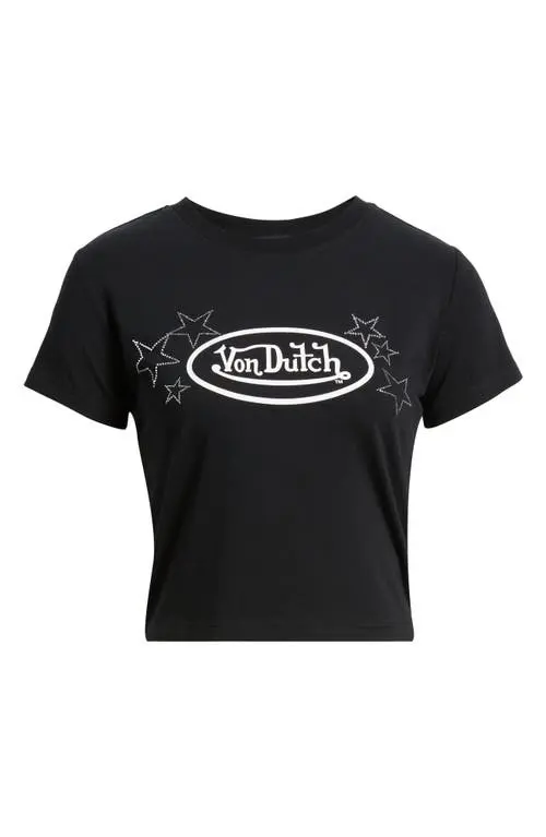 VON DUTCH Logo Graphic Baby Tee