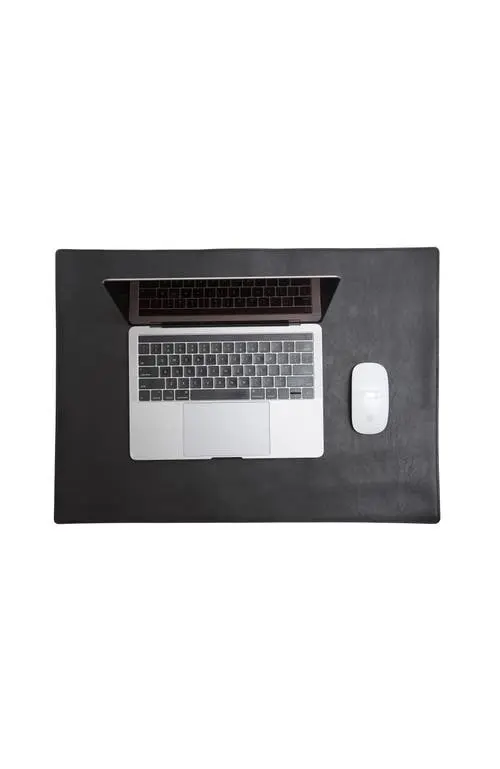 KORCHMAR Carter Leather Desk Pad - Black