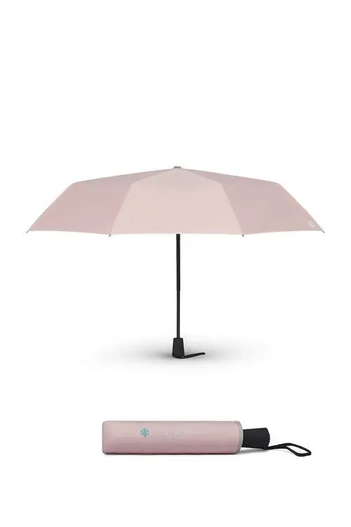 Coolibar Cabana Sanya Compact Umbrella - Light Rose