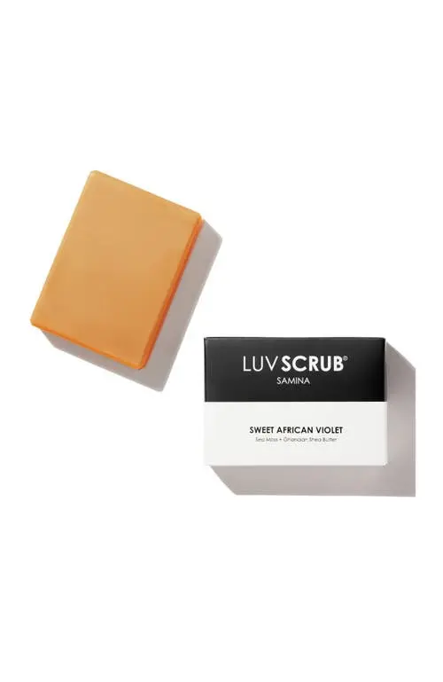 LUV SCRUB Sweet African Violet Duo