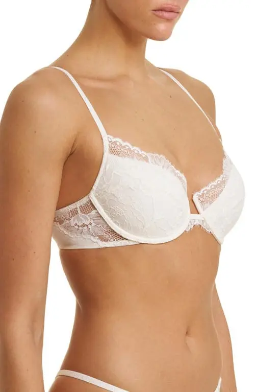 Natori Fleur Padded Underwire Lace Demi Bra