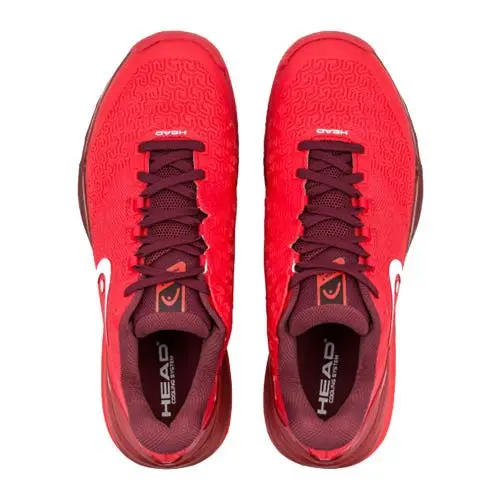 HEAD Revolt Pro 5.0 Tennis Shoes - Red/dark Red