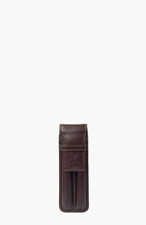 CAVALINHO Gentleman Leather Pen Holder Case 566 - Brown