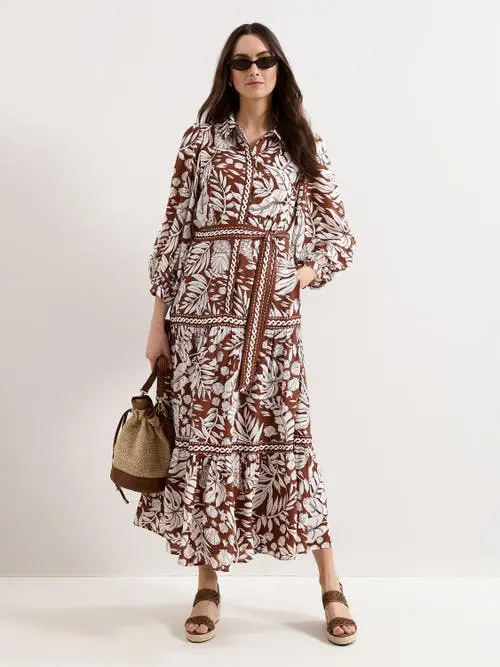 PHASE EIGHT Petite Coralie Dress - Tan