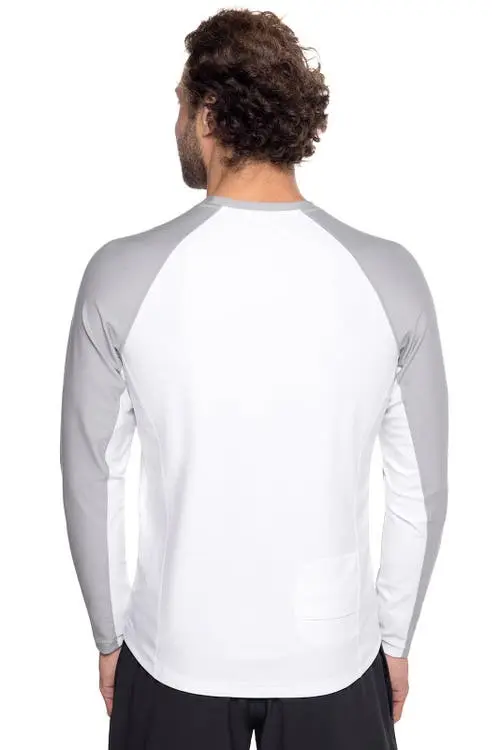 Coolibar Lumaleo Hightide Long Sleeve Swim Shirt