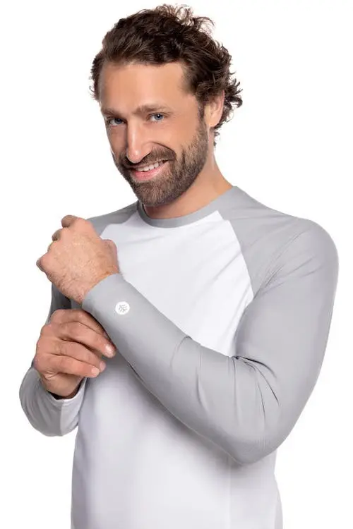 Coolibar Lumaleo Hightide Long Sleeve Swim Shirt