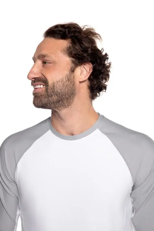 Coolibar Lumaleo Hightide Long Sleeve Swim Shirt