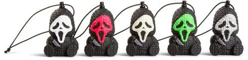 HANDMADE BY ROBOTS Ghost Face Set 001 Micro Charms 5-pack