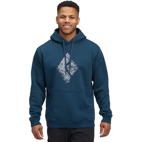 BLACK DIAMOND Engineered Diamond Pullover Hoodie - Indigo