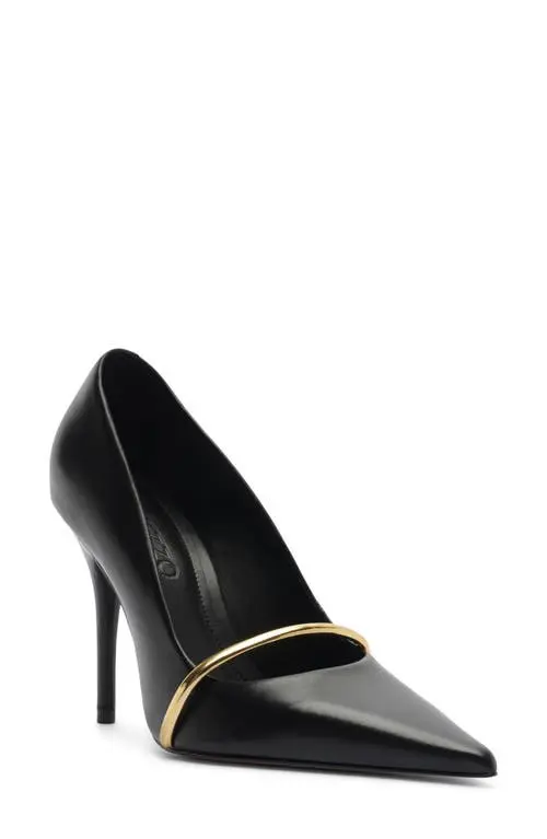 AREZZO Margaret Pointed Toe Pump - Black