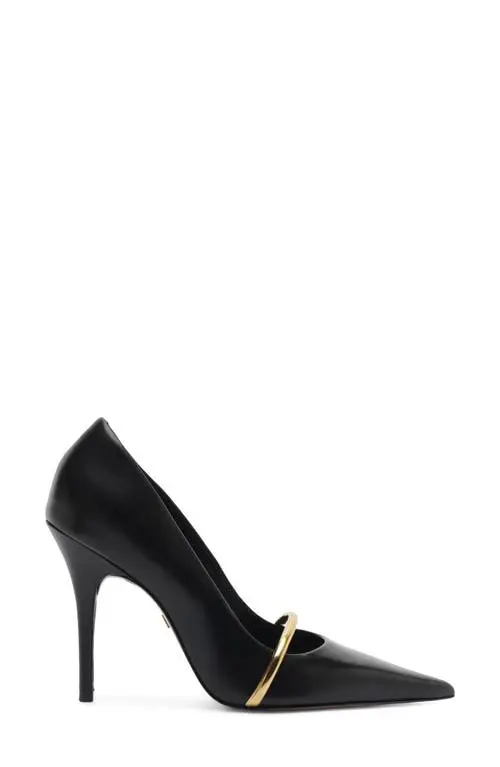 AREZZO Margaret Pointed Toe Pump - Black