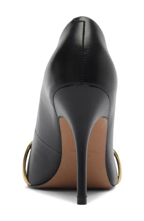 AREZZO Margaret Pointed Toe Pump - Black