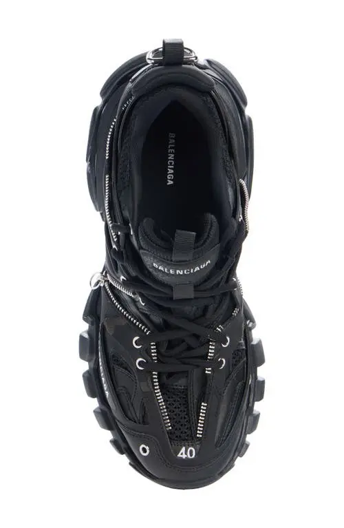 Balenciaga Track Zip Sneaker - 1018 Black/silver