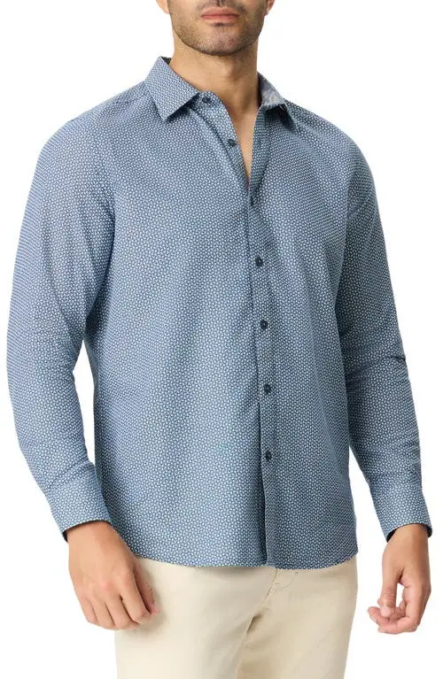 Robert Graham Flagler Long Sleeve Cotton Shirt