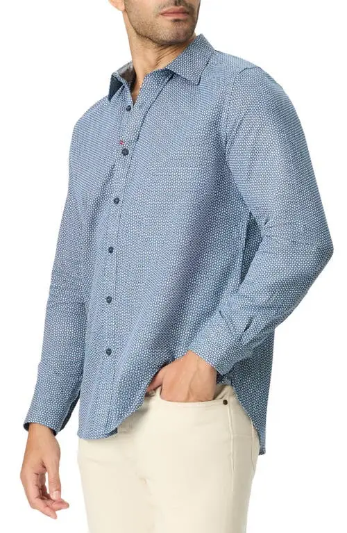 Robert Graham Flagler Long Sleeve Cotton Shirt