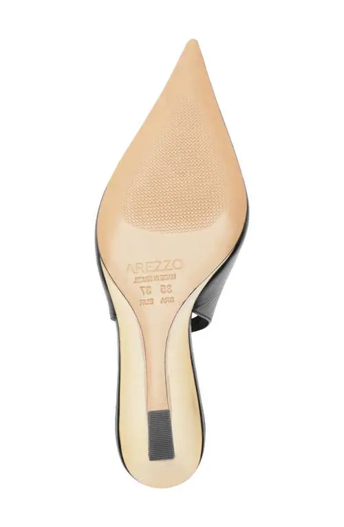 AREZZO Rowen Slingback Wedge Pump - Black