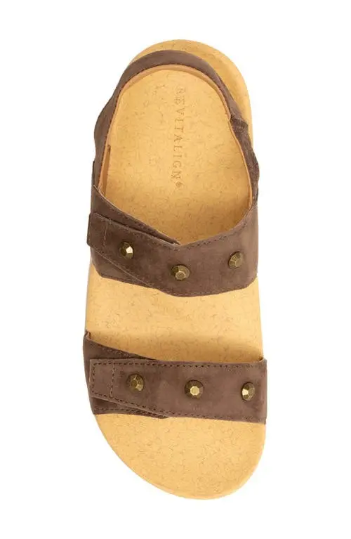 REVITALIGN Terra Leather Sandal - Fossil