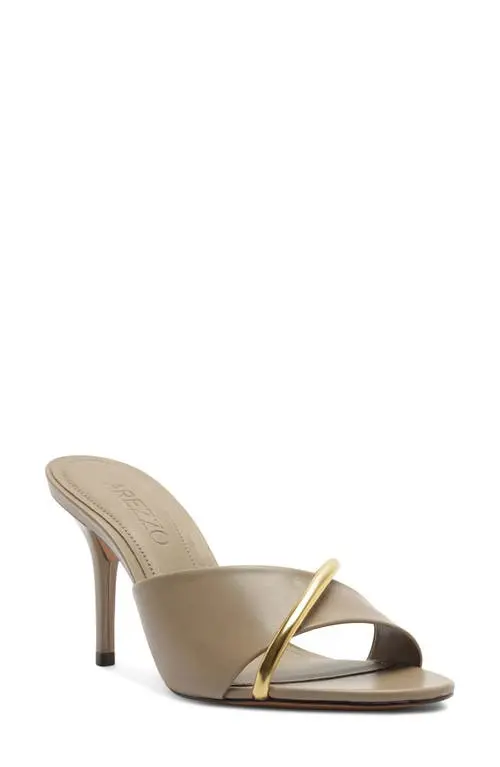 AREZZO Margaret Stiletto Sandal - Topo Grey