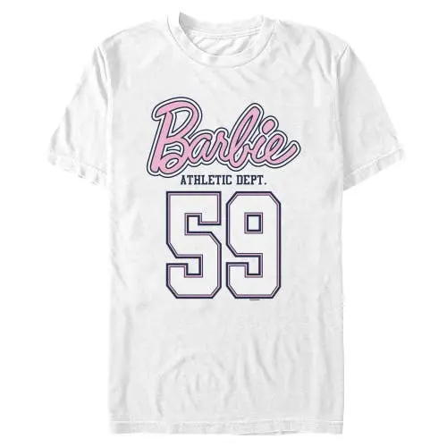 BARBIE Athletic Dept 59 Short Sleeve Graphic T-shirt - White