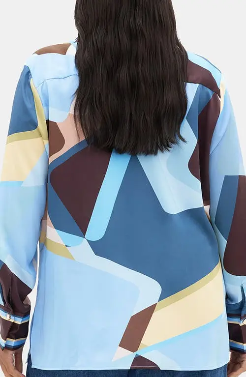 City Chic Amaya Print Shirt