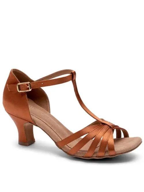 CAPEZIO Sara 2 Inch Ballroom Shoe - Open Brown