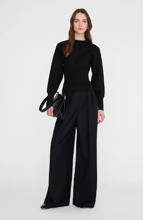 ANINE BING Imane Sweater - Black