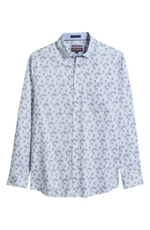 Johnston & Murphy Logan Print Button-up Shirt