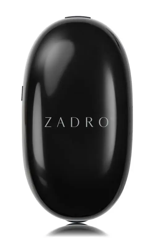 ZADRO Detangling Massage Brush With Negative Ion Technology - Black