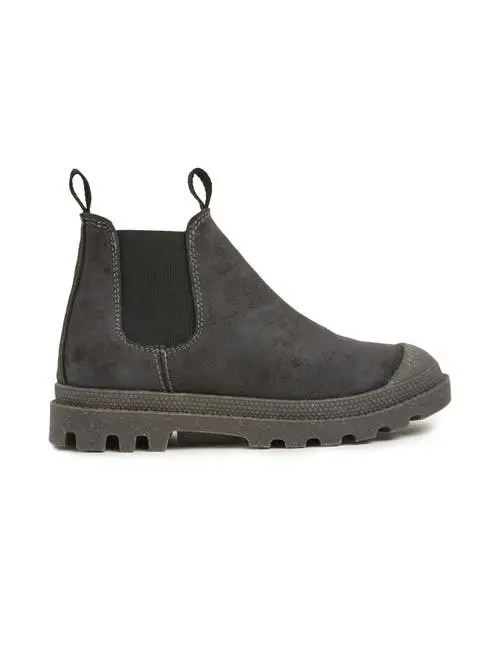 CELTIC & CO. Toe Cap Ankle Chelsea Boot - Dark Grey
