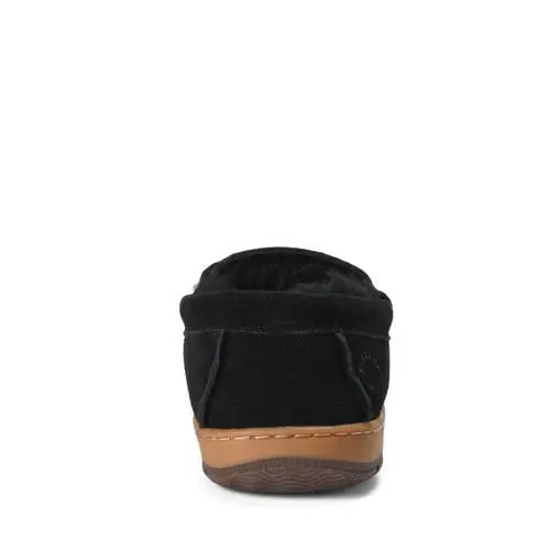 DEARFOAMS Fireside Melbourne Water Repellent Rugged Loafer - Black