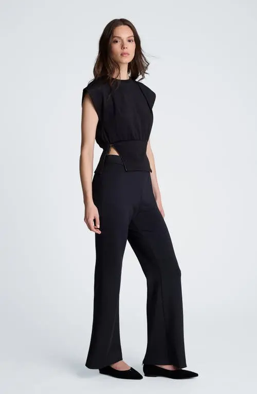 KENNETH COLE High Waist Flare Pants