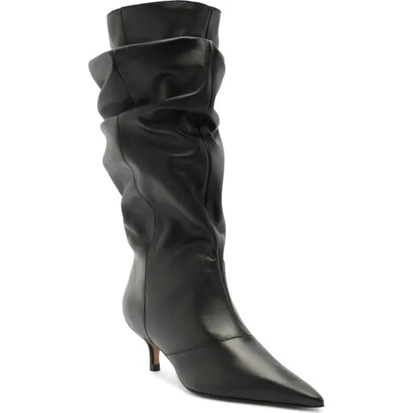 AREZZO Skyler Pointed Toe Boot - Black