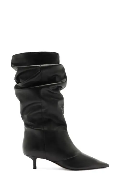 AREZZO Skyler Pointed Toe Boot - Black